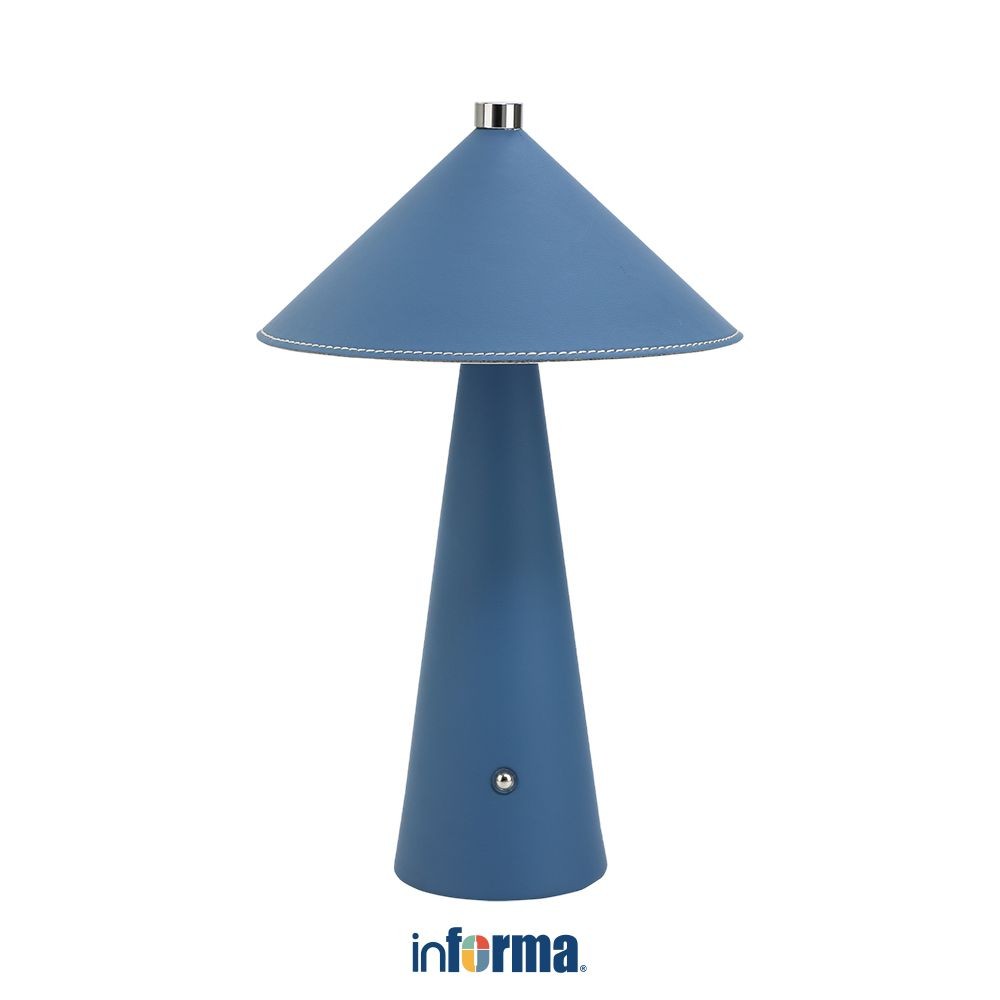 Jual Informa Ciel Lampu Meja Rehcargeable - Biru Decorative Table Lamp ...
