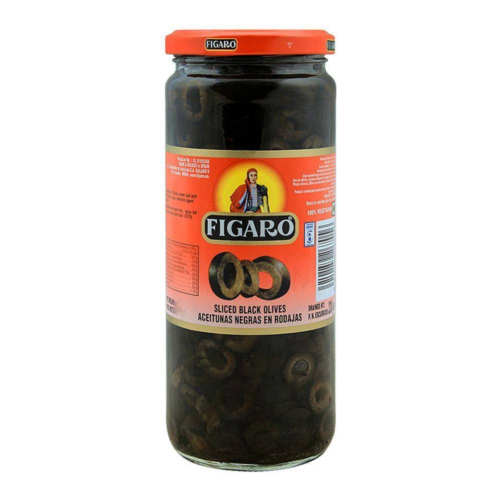 Jual FIGARO PITTED BLACK OLIVE 450gr/ Buah Zaitun Hitam | Shopee Indonesia