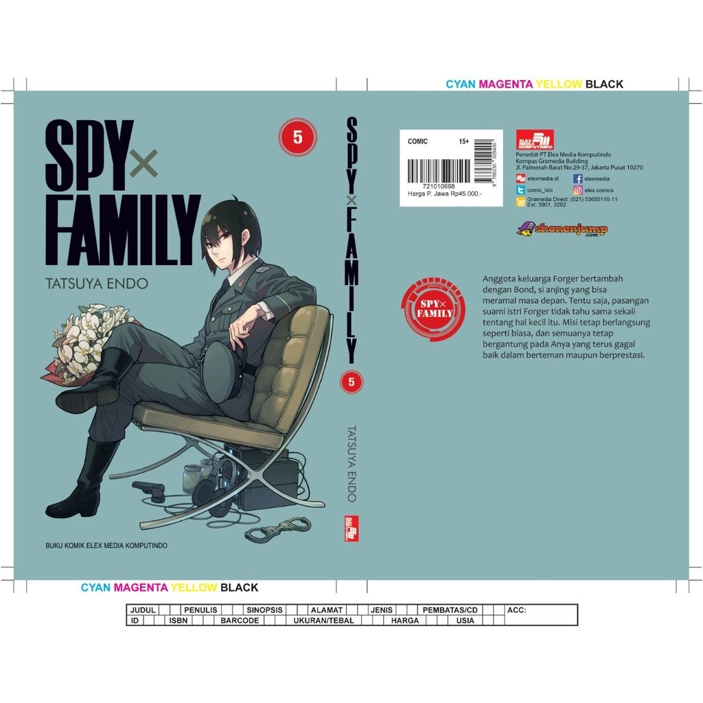 Jual [Komik Fiksi] Spy X Family Series 1-7 by Endo Tatsuya (Penerbit M&C) | Shopee Indonesia