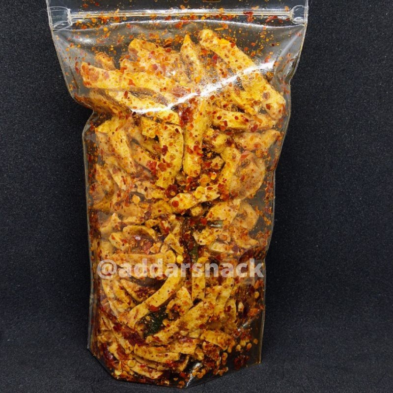 Jual Basreng Stik Bumbu Basah Daun Jeruk/Basreng Pedas 100 Gram READY ...