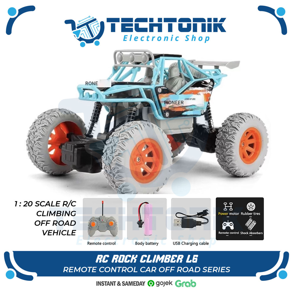 Jual Mobil REMOTE CONTROL L6 Adventure Pioneer 15 Monster Truck L6 1:20 OFF ROAD Mainan | Shopee ...