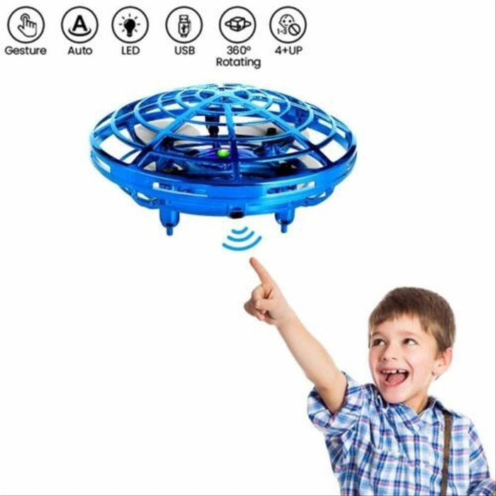 Jual DRONE UFO Ball LED Mini Induction Suspension RC Aircraft | Shopee ...