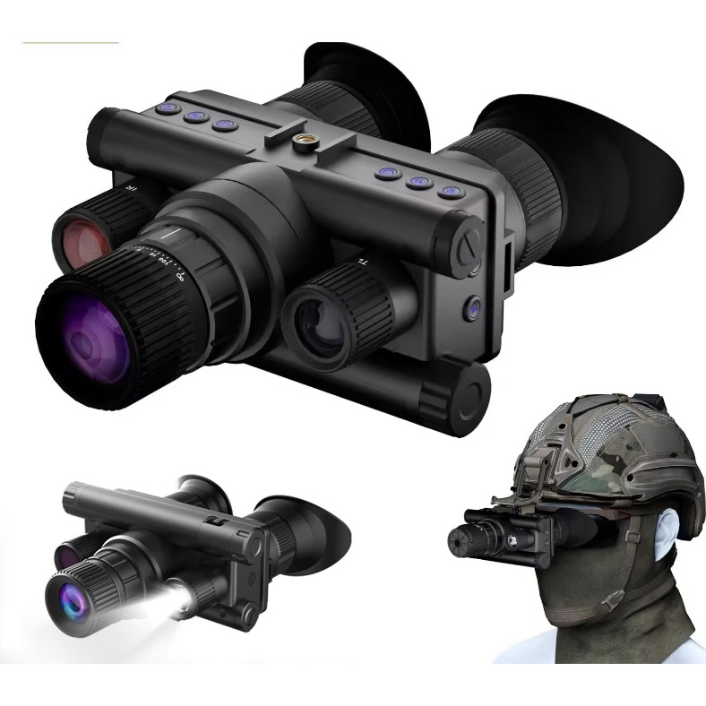 Jual Head Mounted Night Vision Goggles for Hunting 4K Infrared Night ...