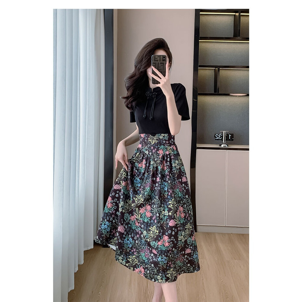 Jual 【ready stock】Dress Bunga Bunga | Korean Style | Original By FADFAD ...