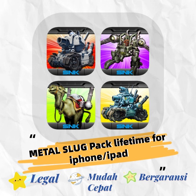 Jual METAL SLUG Pack for ios lifetime | Shopee Indonesia