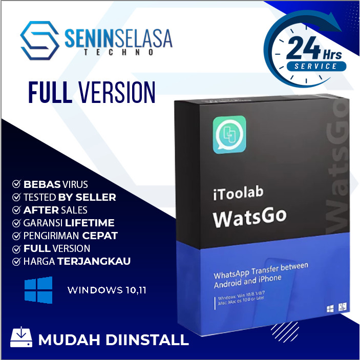 Jual Software Transfer WhatsApp: IToolab WatsGo 8 [WIN] | Shopee Indonesia