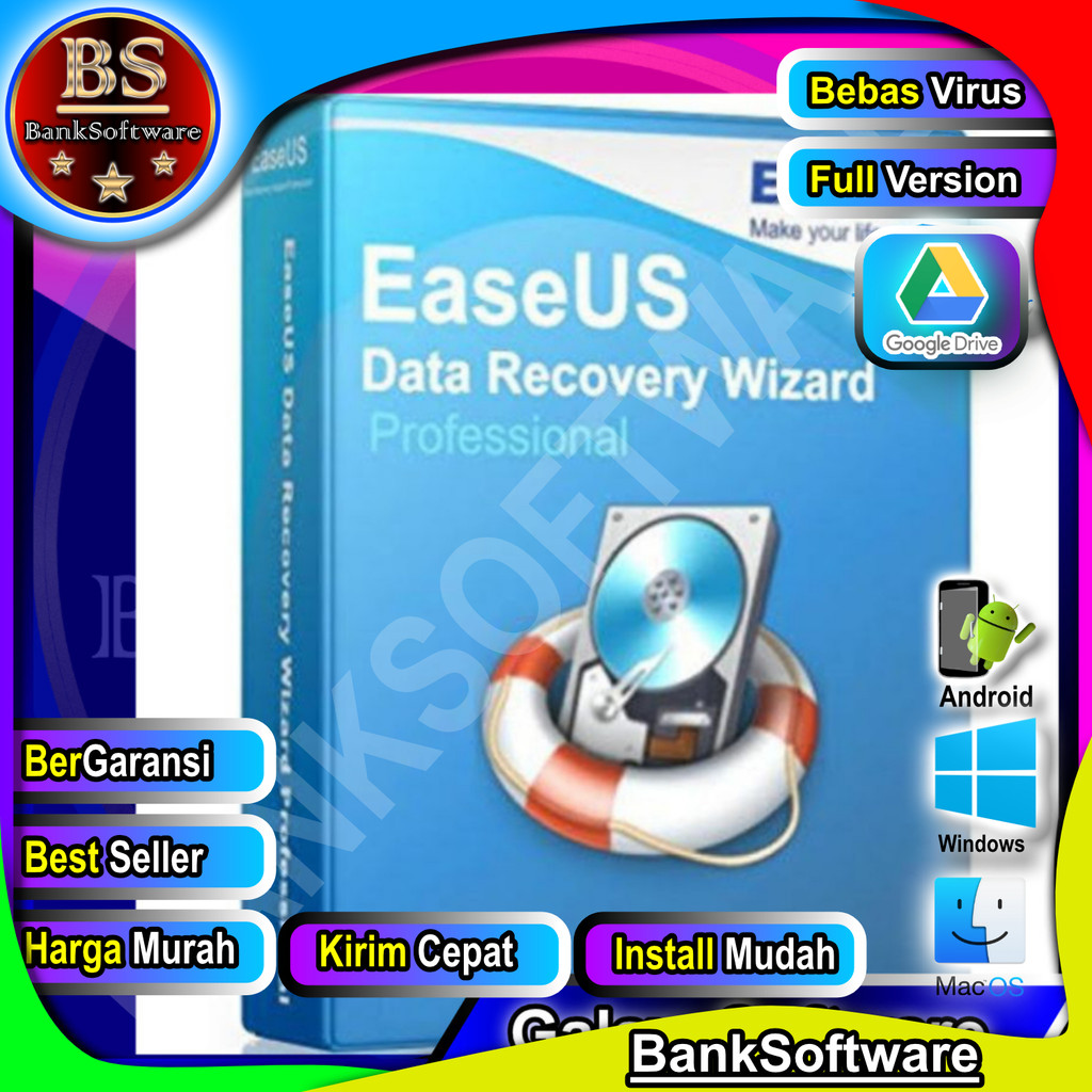 Jual EaseUS Data Recovery Wizard v17 2023 Full Version - AmazingSoftware | Shopee Indonesia