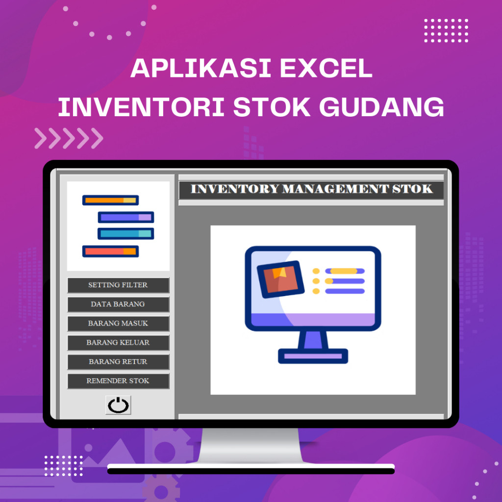 Jual APLIKASI INVENTORI STOK GUDANG LENGKAP DENGAN DASBORD KELUAR MASUK ...