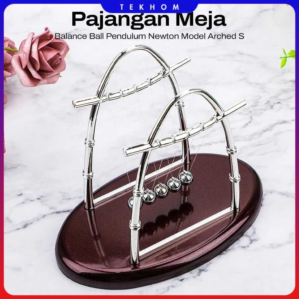 Jual Pajangan Meja Balance Ball Pendulum Newton Model Arched - ZY02 | Shopee Indonesia