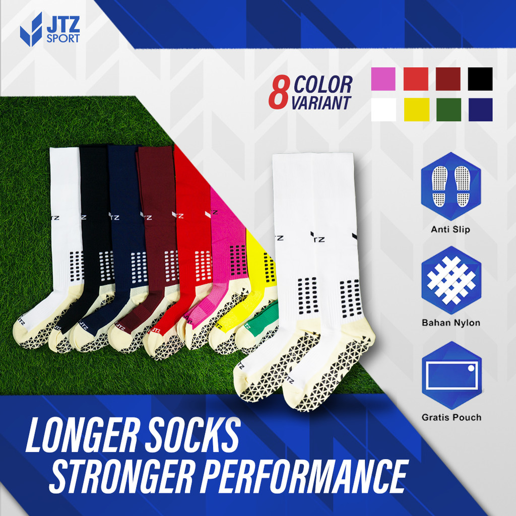 Jual JTZ Sport - Kaos Kaki Anti Slip Olahraga Panjang Tebal Cocok Untuk ...
