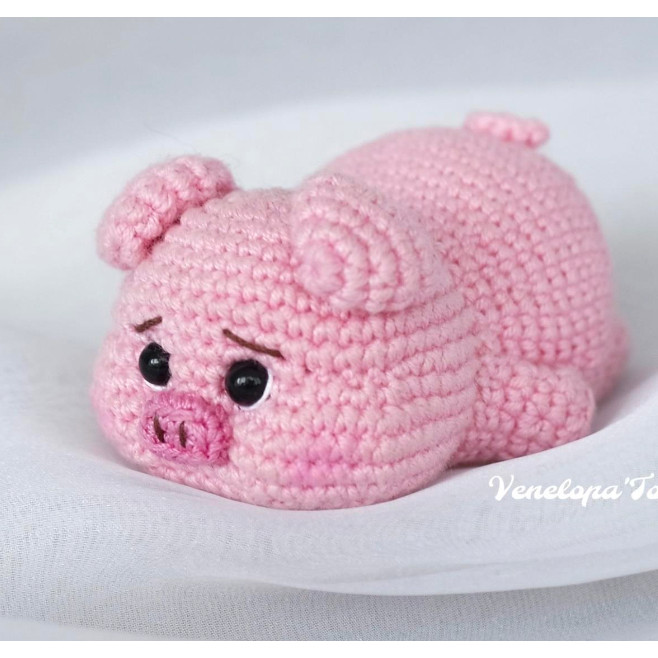 Jual EnglishPatternBabyPiglet - PDF Pattern / Pola Rajut Bukan Boneka ...