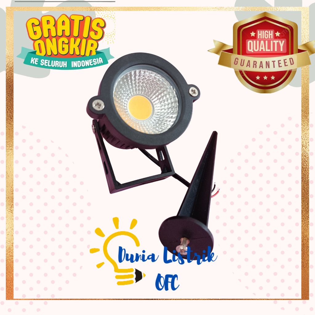 Jual Spot Led Tanam / Spot Led Plafon Lampu Taman LED COB 5Watt Tanam ...
