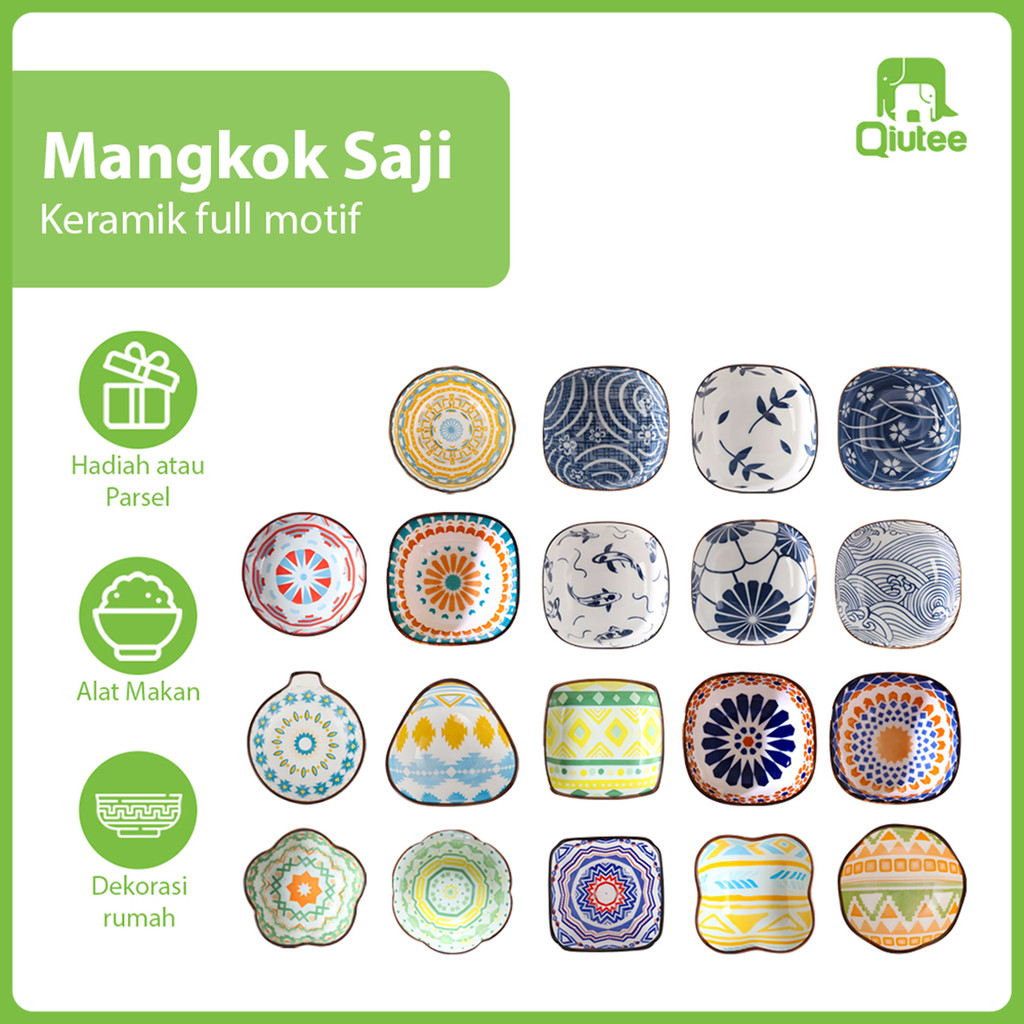 Jual BEST SELLER Mangkuk Peralatan Makan Premium/Keramik Set Mangkuk ...