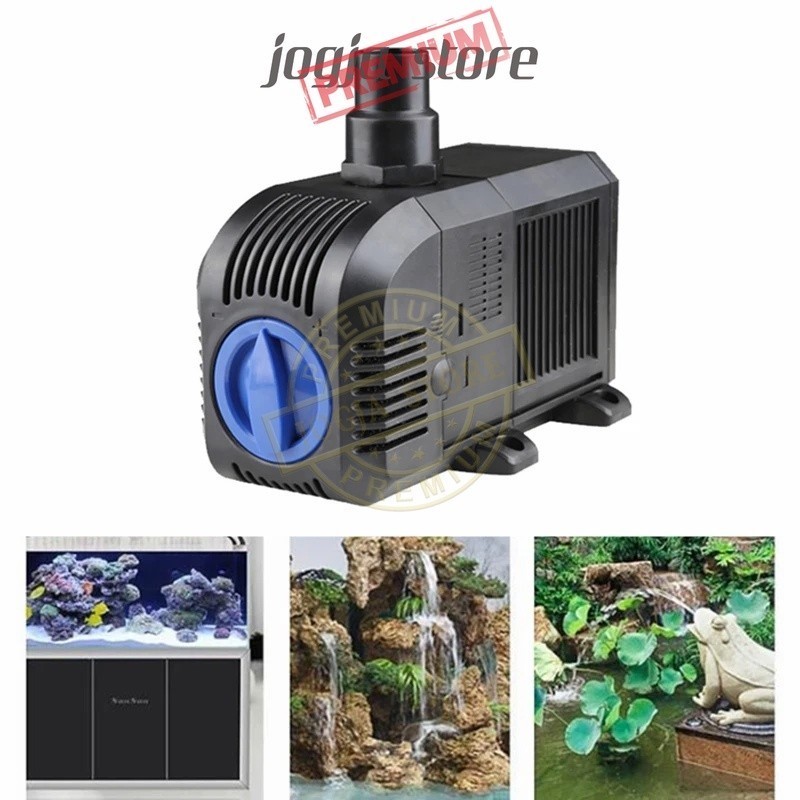 Jual Pompa Air Celup Aquarium Kolam 220V 20W-55W 3000L/H Submersible Pump | Shopee Indonesia