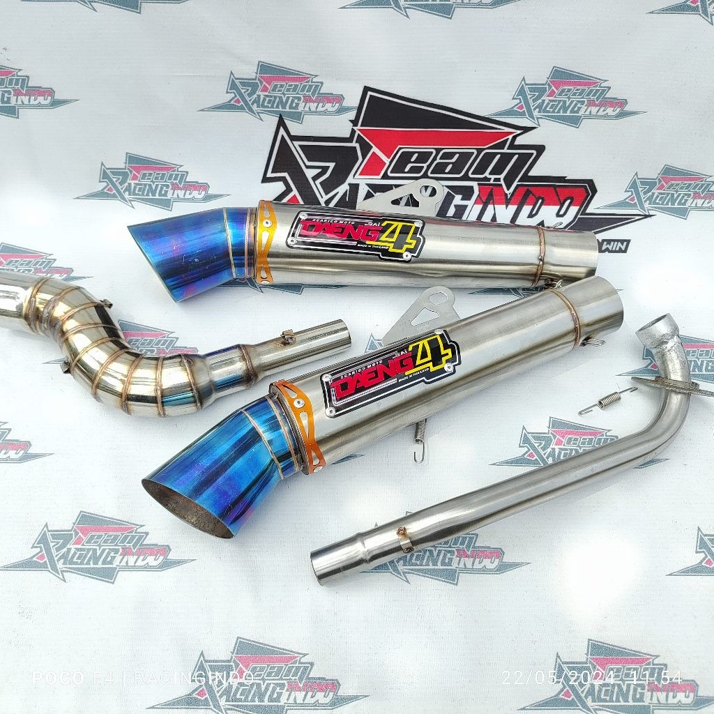 Jual DAENG SAI4 BLUE TIP FOR XRM 110/125 WAVE 100/110/125 BONUS SYM ...