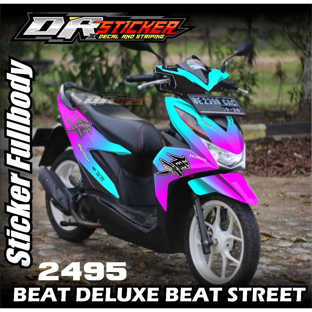 Jual TERBARU decal beat deluxe 2020-2023 stiker beat deluxe 2020-2023 ...