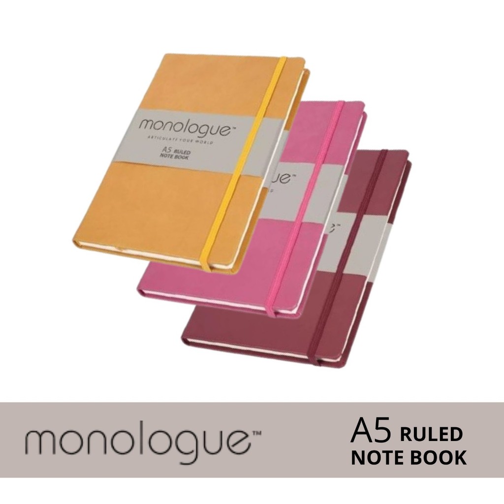 Jual Daiichi - Monologue Ruled Note Book Buku Catatan daiichi A5 96 ...