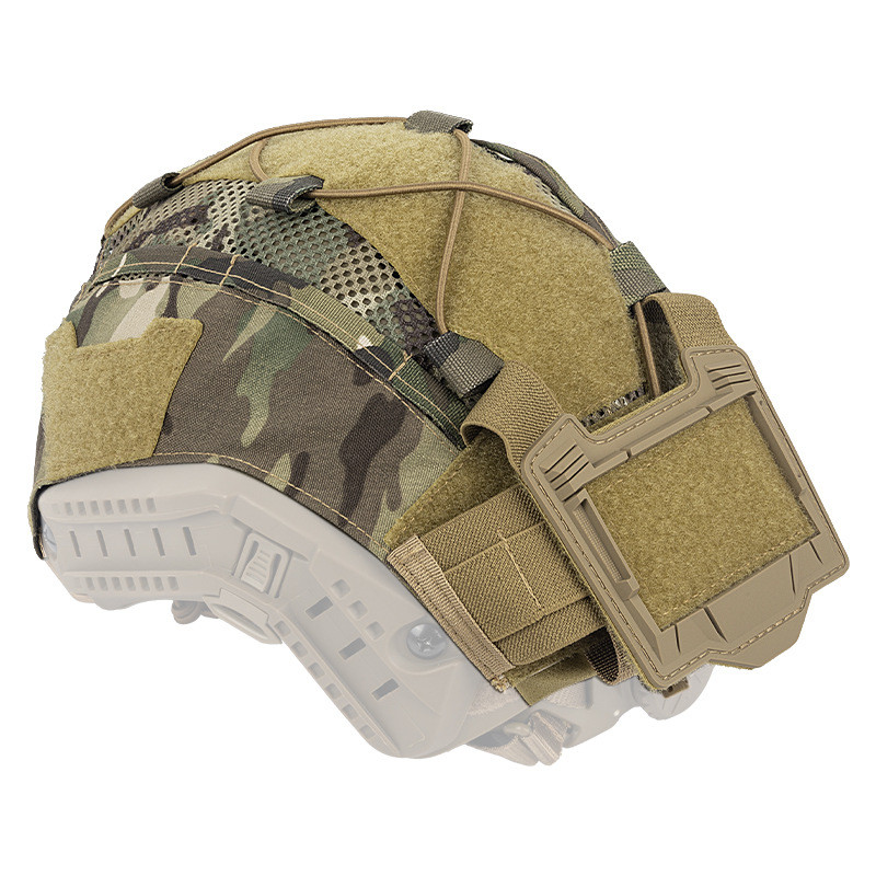 Jual Tactical Helmet Cover With NVG Battery Pouch for Fast MH PJ BJ OPS ...