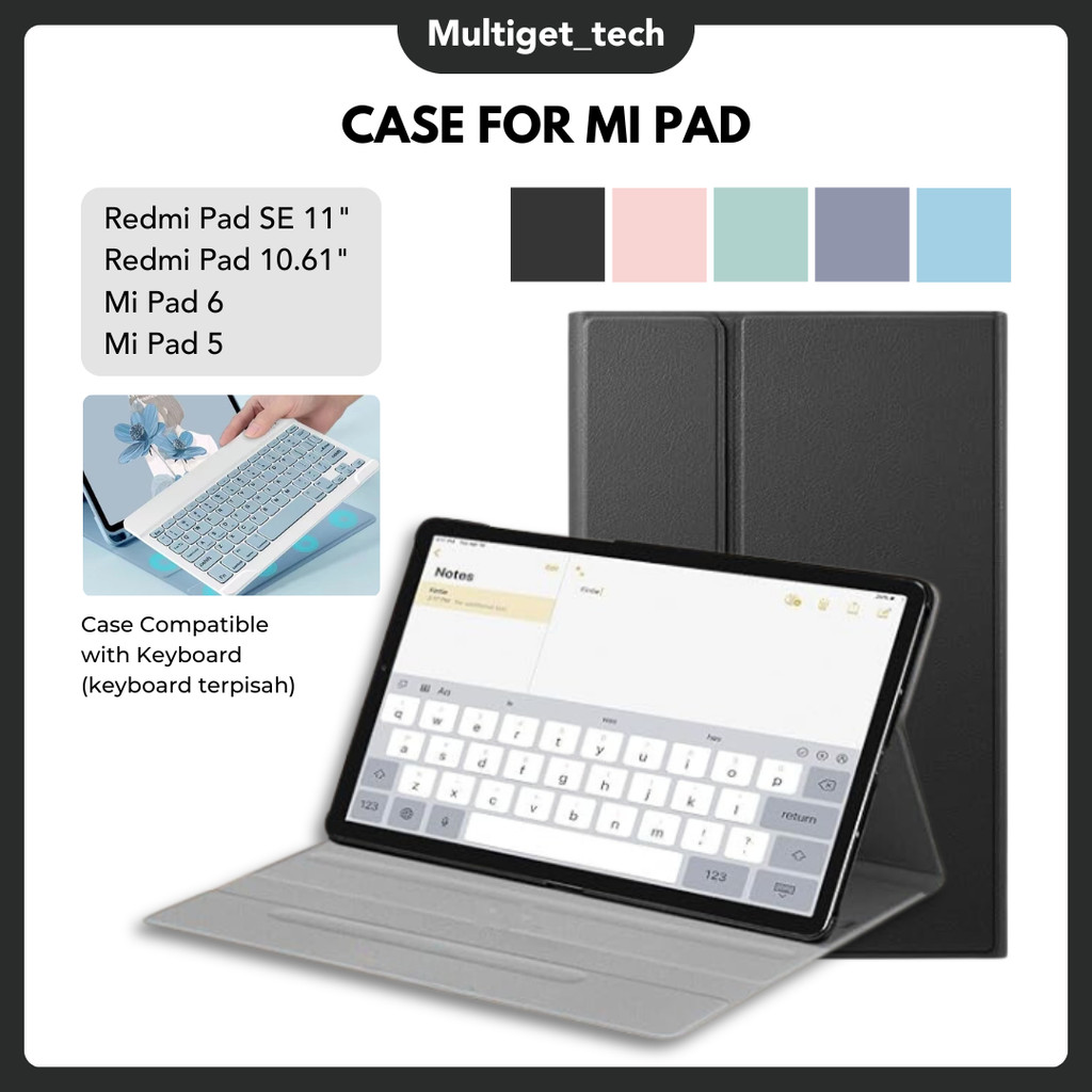 Jual Keyboard Magnetic Case Xiaomi Redmi Pad 2 11" / Mi Pad 7 / Mini ...