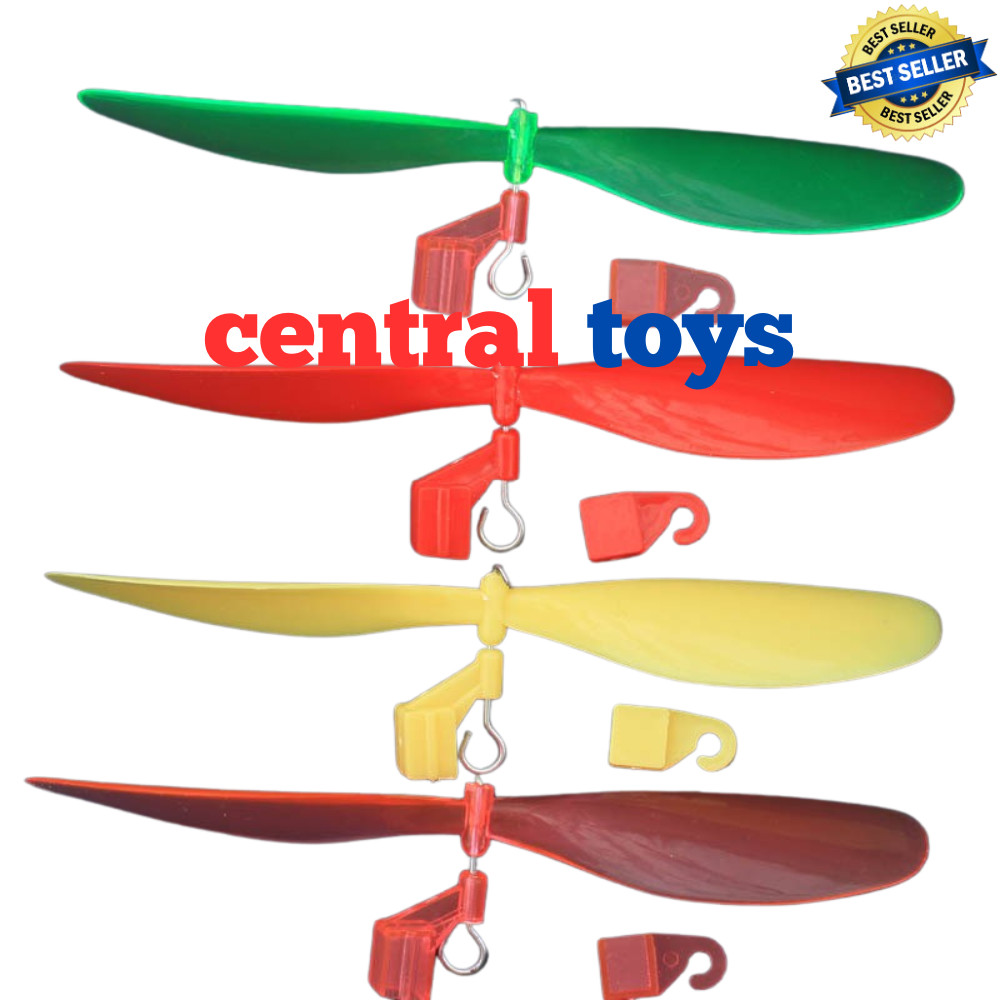 Jual rubber band powered plane aircraft 5 inch 13cm propeller rubber ...