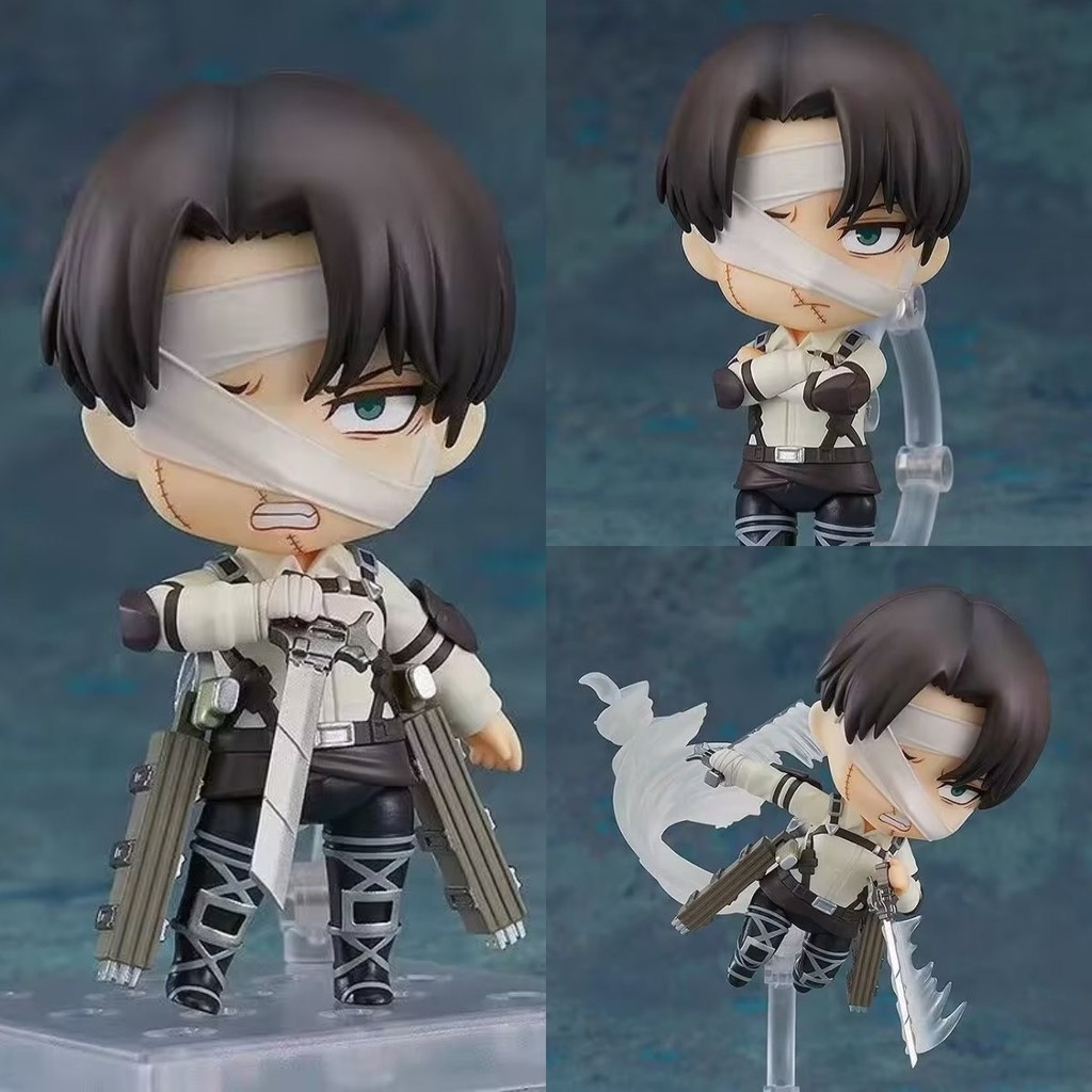 Jual 10cm Attack on Titan Levi Rivaille Rival Ackerman #2002 Final ...