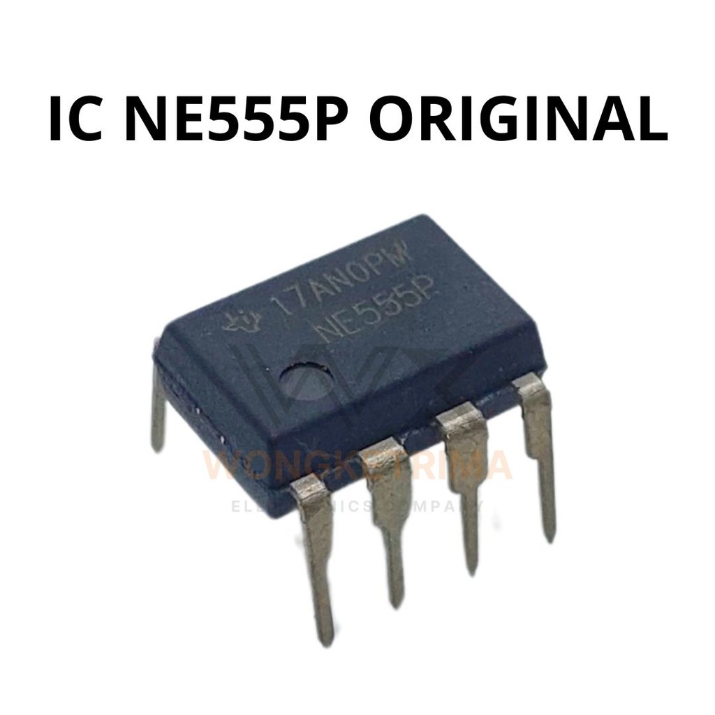 Jual IC NE555 NE 555 ORIGINAL NE555P ORI DIP-8 | Shopee Indonesia
