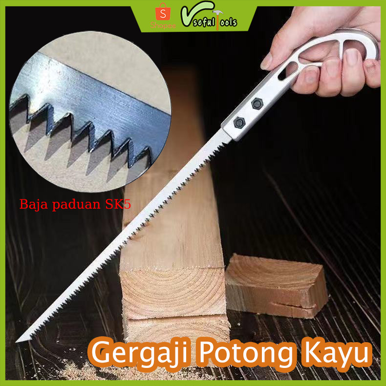 Jual Usefultools Gergaji Potong Kayu Tajam Manual Woodworking Hand Saw ...