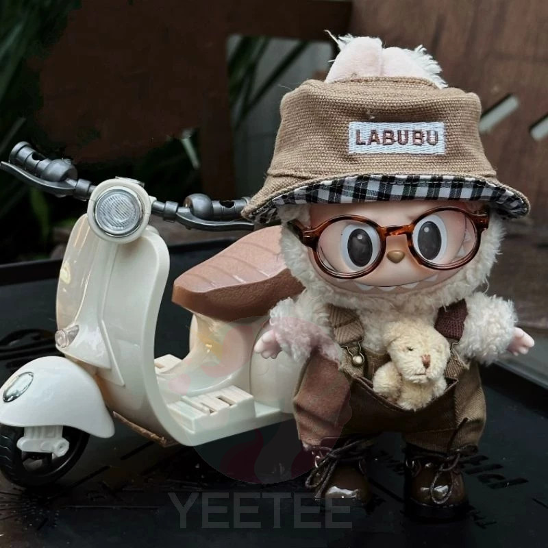 Jual LABUBU MOTOR VESPA JUMPING MOTORCYCLE TIDE FLOW BISA UNTUK LABUBU ...