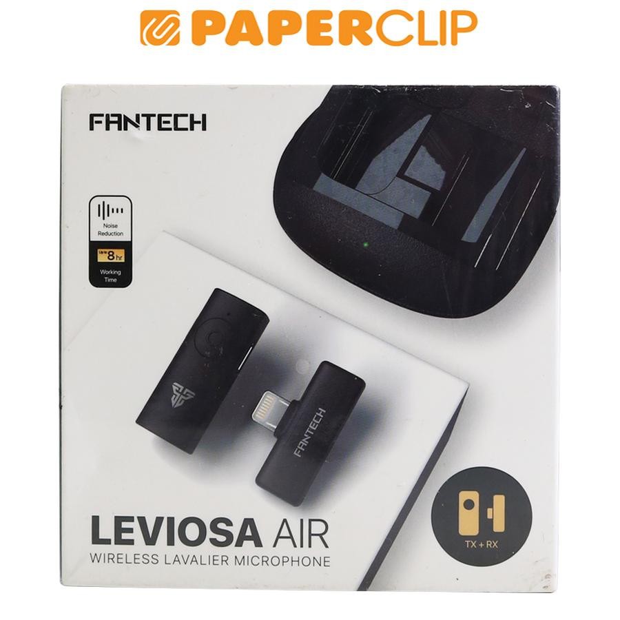Jual MICROPHONE WIRELESS FANTECH LEVIOSA AIR SINGLE WMV11L LIGHTNING ...