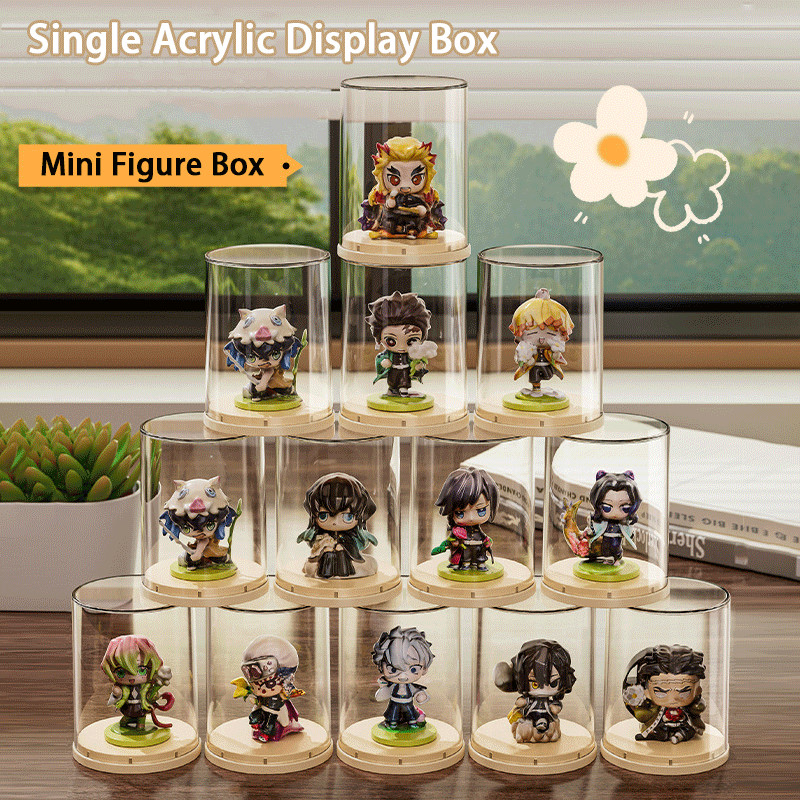 Jual Mini Figure Box Single Acrylic Display Box Blind Box / Box ...