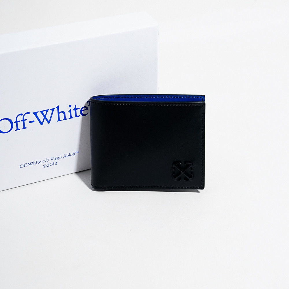 Jual OFF WHITE Wallet Bifold Jitney Black ( 100% Authentic ) | Shopee ...
