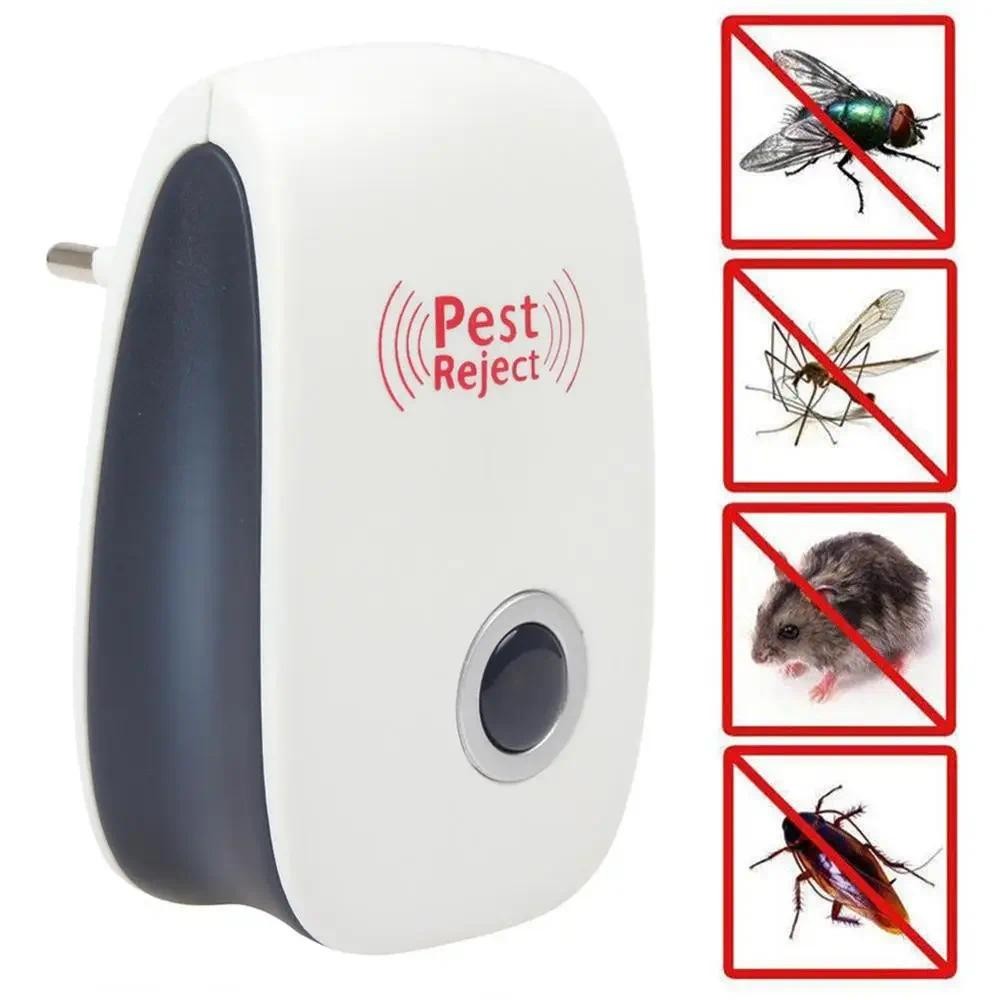 Jual Electronic Pest Reject Ultrasound Mouse Cockroach Repeller Device ...
