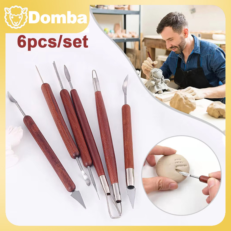 Jual 6pcs Alat Ukir & Pahat Seni- Set Peralatan Lengkap Untuk Patung ...