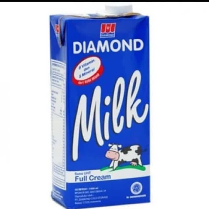 Jual SUSU UHT DIAMOND FULL CREAM 1LT | Shopee Indonesia