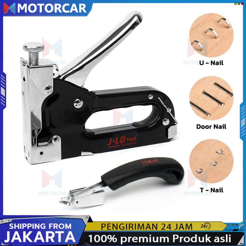 Jual 3 In 1 Stapler Gun / Gratis 600 Paku / Furnitur DIY Pelapis Pistol ...