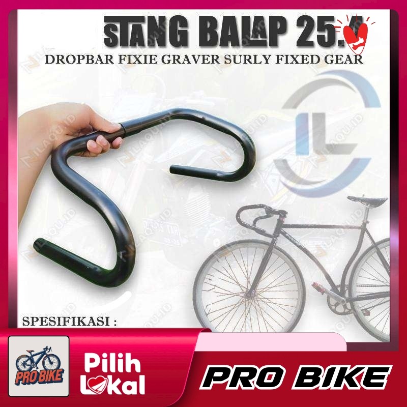 Jual NEW! STANG BALAP 25.4 DROPBAR FIXIE GRAVER SURLY FIXED GEAR COD ...