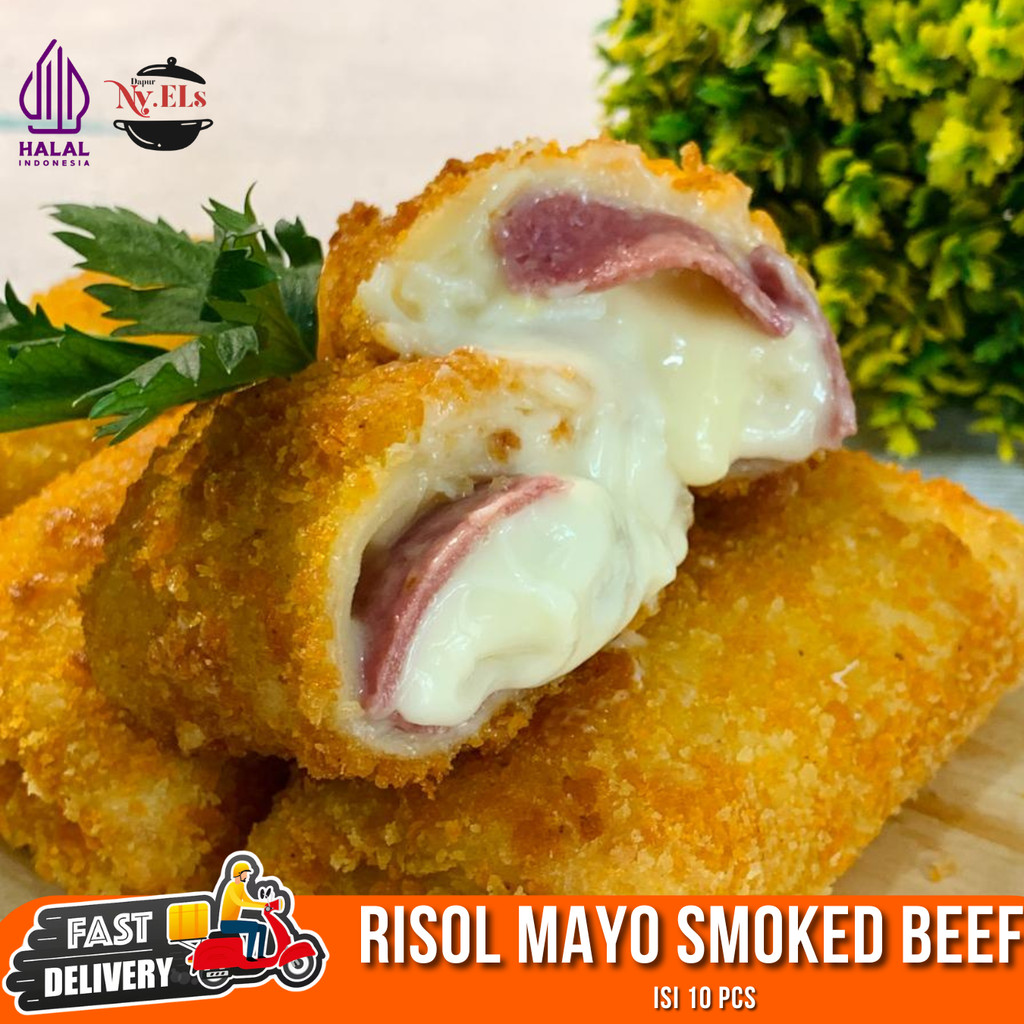 Jual [KIRIM INSTAN] Risol Mayo Smoke Beef Frozen I HalaI Frozen Food ...