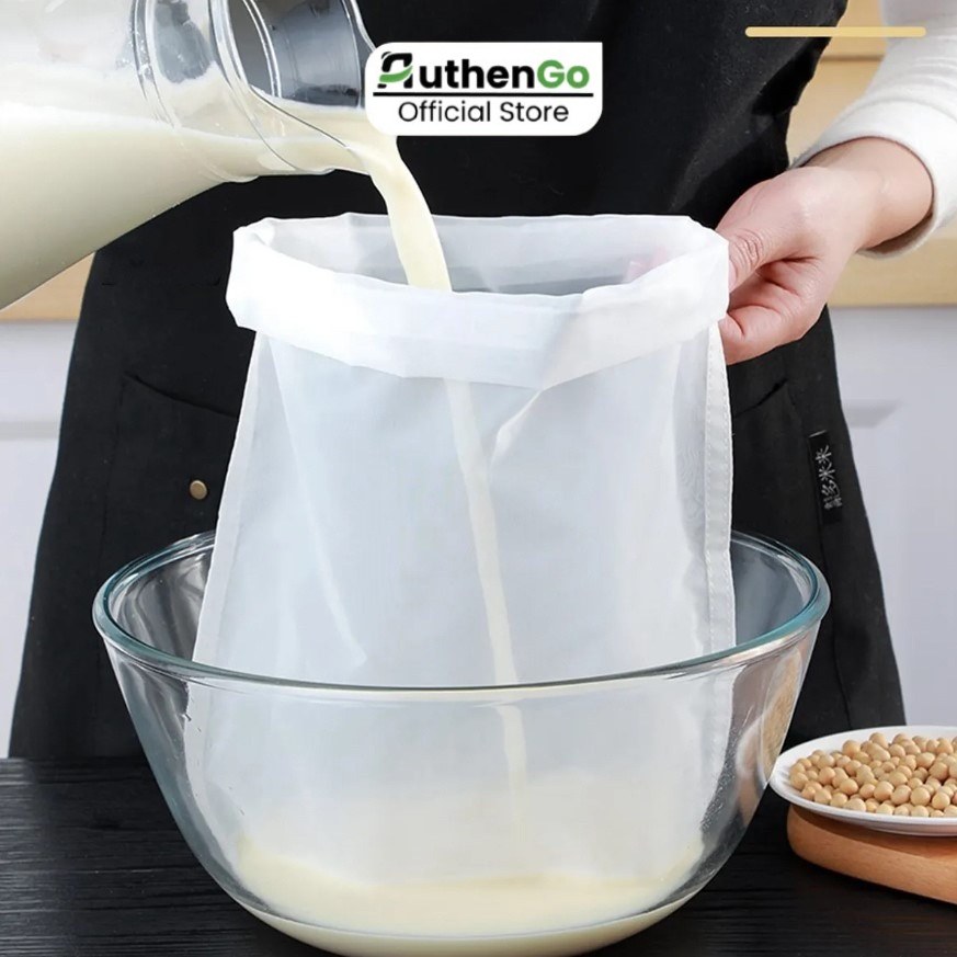 Jual Kain Saringan Blacu Kain Peras Susu Kacang Almond Santan Buah ...