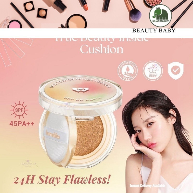 Jual BNB Barenbliss True Beauty Inside Cushion - Korean Bloomatte「24H ...