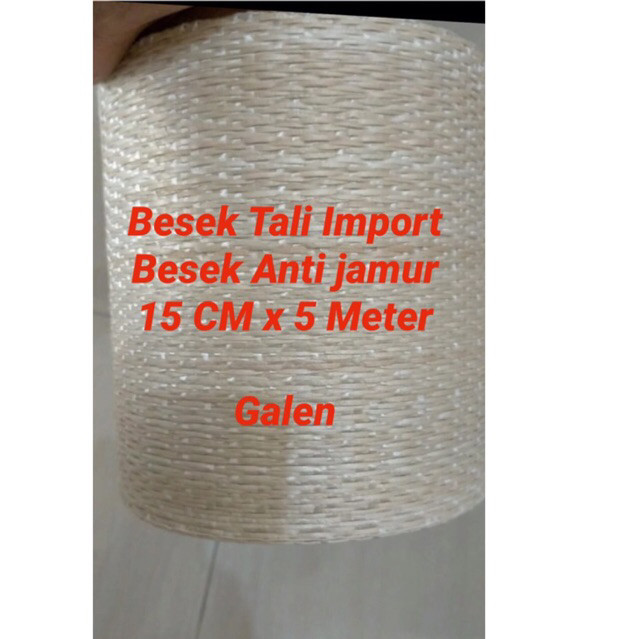 Jual Besek Sirip Walet Anti Jamur ukuran 15 Cm x 5 Meter | Shopee Indonesia