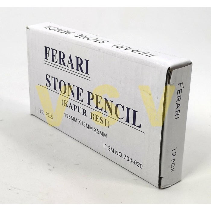 Jual Ferari kapur besi stone pencil kapur besi ferari | Shopee Indonesia