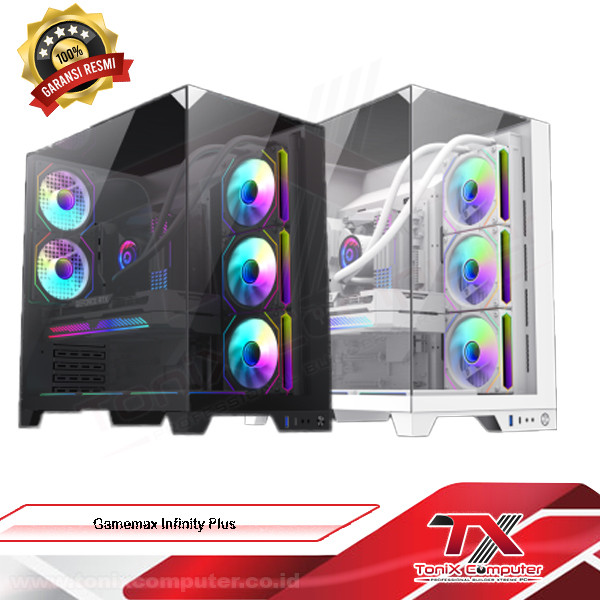 Jual Gamemax Infinity Plus | CAsing PC Gaming | PC Gamemax | Case PC ...