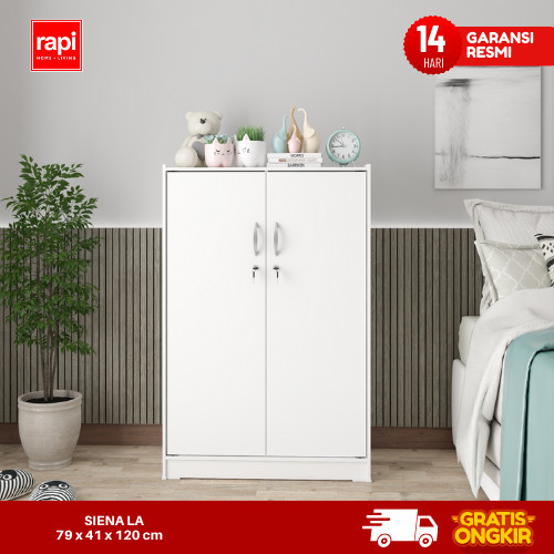 Jual RAPI Lemari Pakaian Anak / Lemari Pakaian Kecil 2 Pintu / Lemari ...