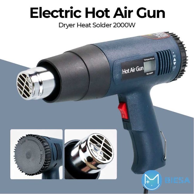 Jual Heat Gun 2000W Multifungsi, Kendali Suhu, Berkualitas, Tahan Lama ...