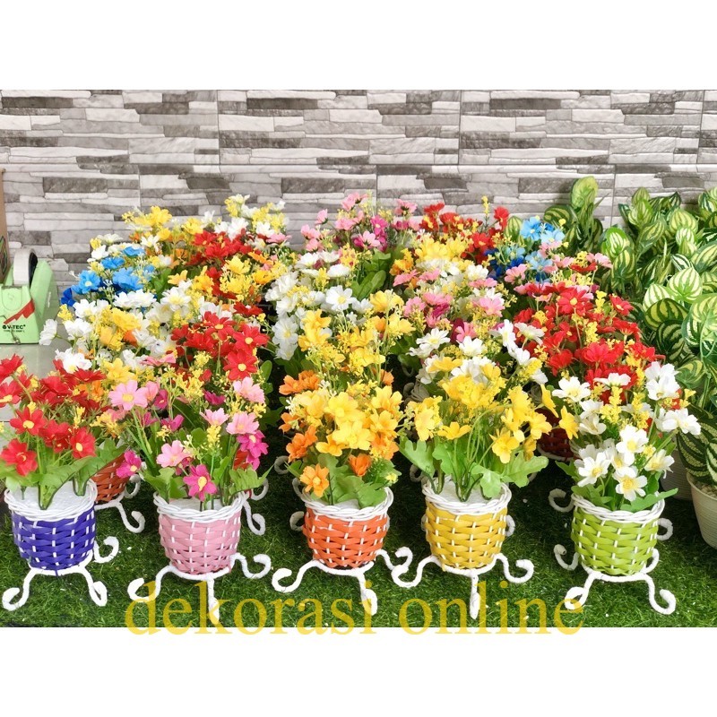 Jual Bunga mawar keranjang | Shopee Indonesia