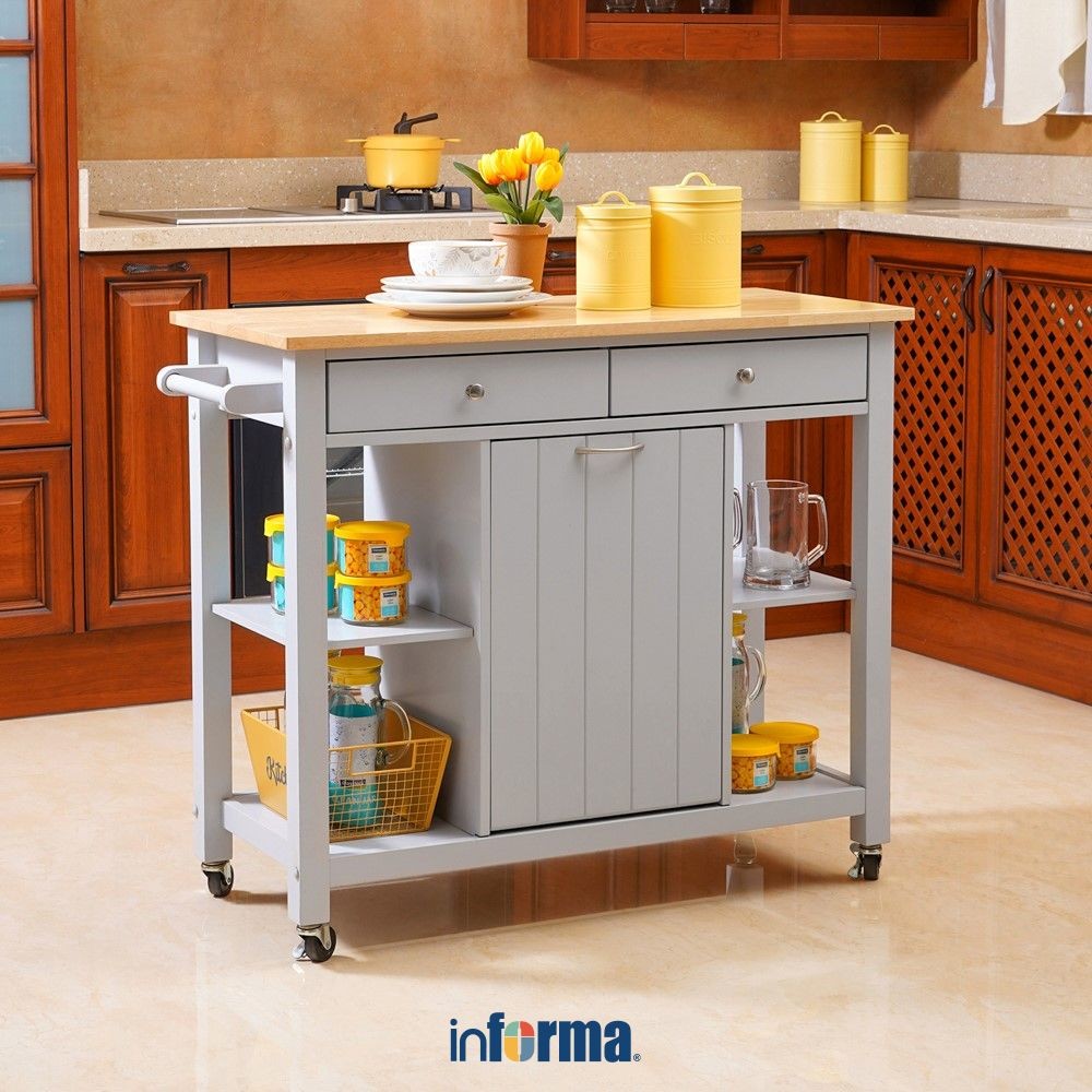 Jual Informa Robyn Troli Dapur Tempat Penyimpanan Multifungsi Storage ...