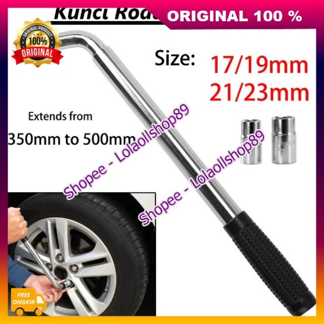 Jual Kunci Roda Telescopic Kunci Roda Tarik Kunci Roda Ban Mobil Bisa ...