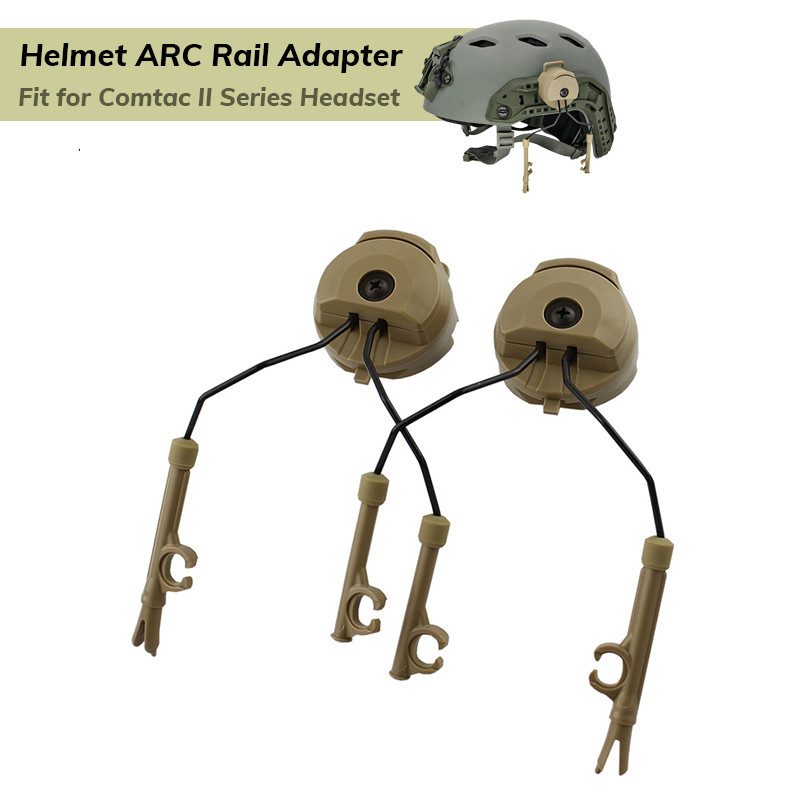 Jual Comtac I & II ARC Adapter Tactical Helmet Accessories Rail ...