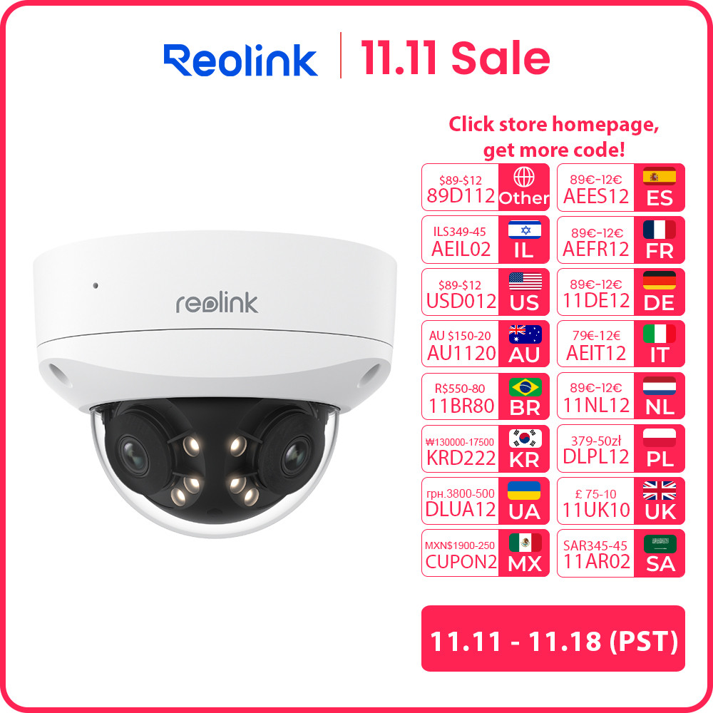Jual Reolink 8MP 16MP PoE IP Camera IK10 Vandal-Proof Security Camera ...