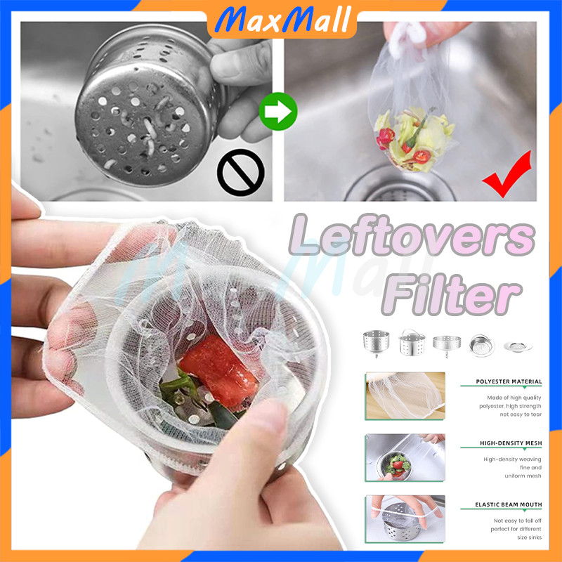 Jual Filter Cuci Piring 1 Bungkus ( 100 PCS ) Sink Filter Net Strainer ...